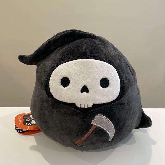 Squishmallows | Other | Nwt 8 Otto The Grim Reaper Stix Halloween ...